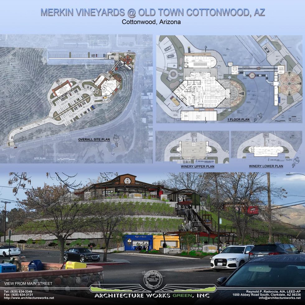 Merkin Vineyards @ Old Town Cottonwood | Architect Clarkdale AZ